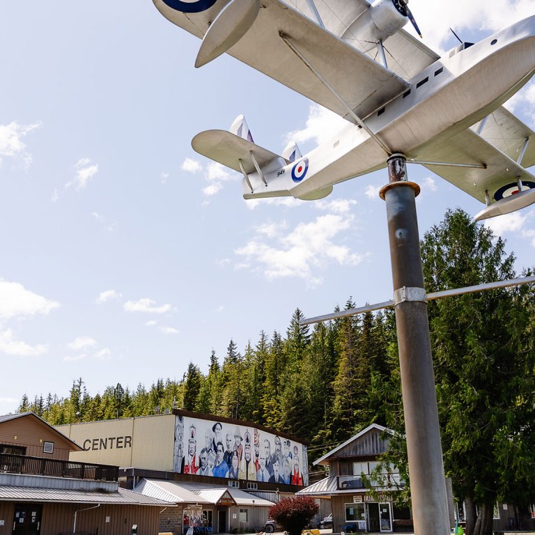 Visit Denny Island and Shearwater BC